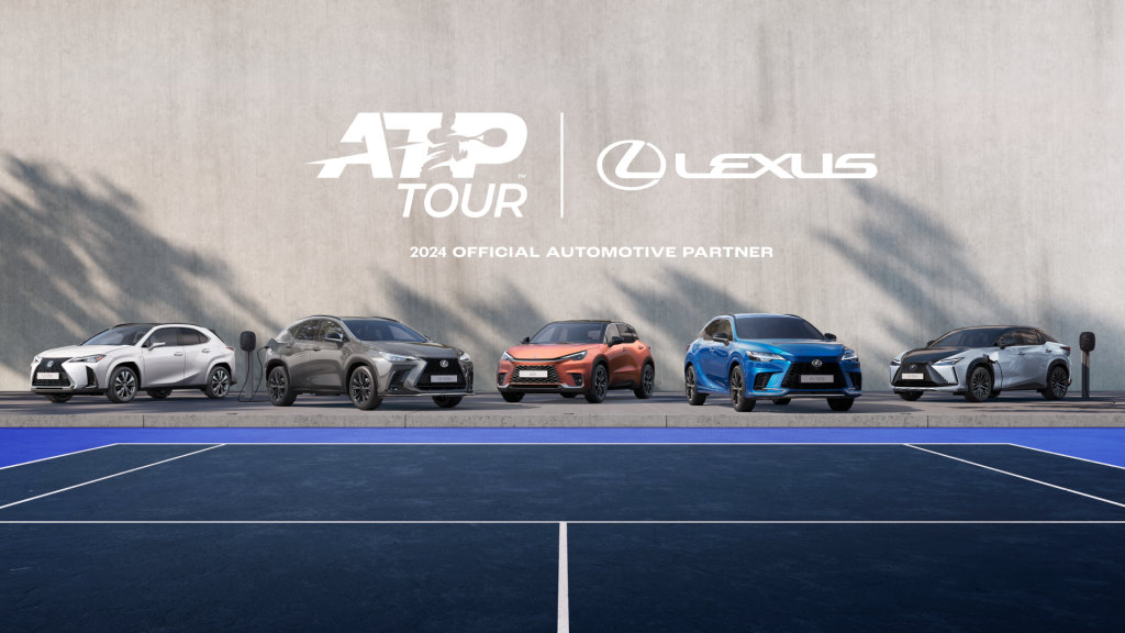 Lexus Viatura Oficial e Patrocinador Platina do ATP Tour - VMotores