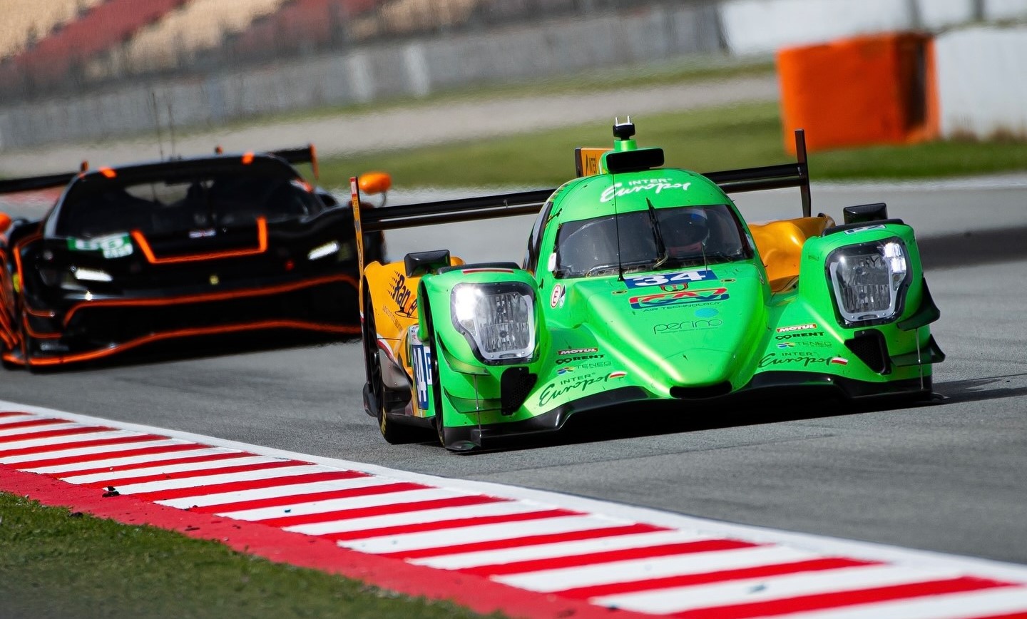 Pedro Perino com estreia positiva nos LMP2 em Barcelona - VMotores