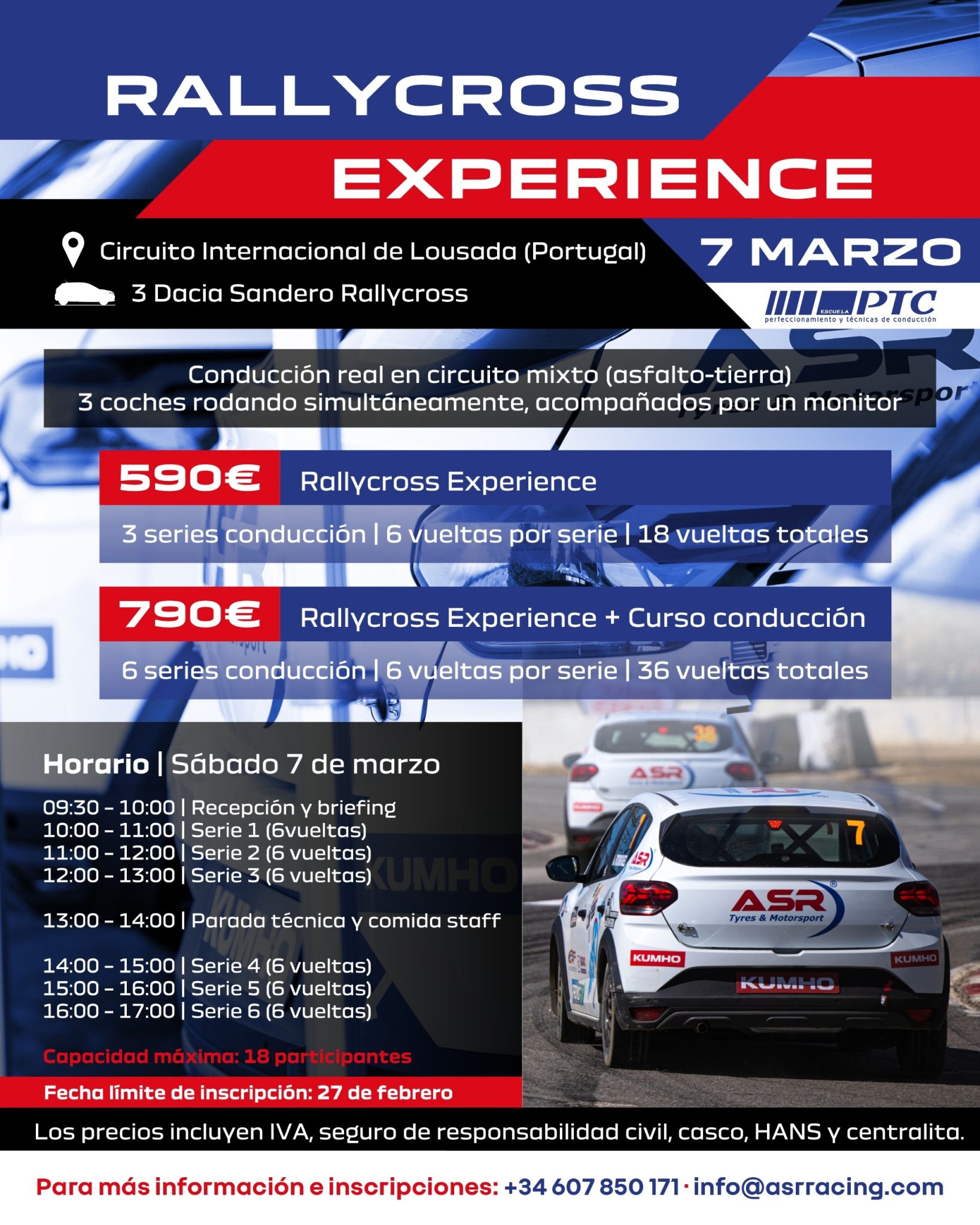 ASR Tyres leva Rallycross Experience ao Circuito Internacional da ...